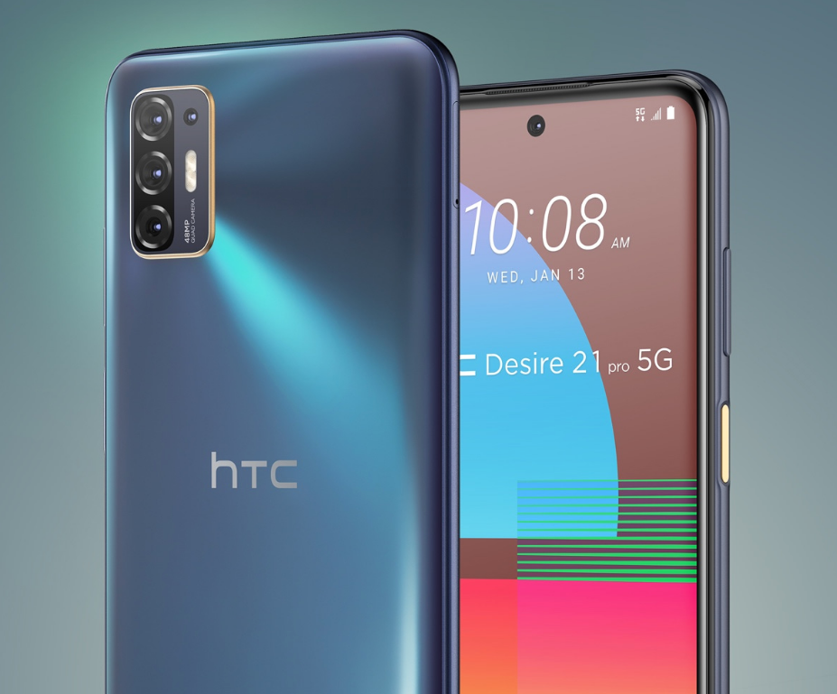 HTC Desire 21 Pro 5G goes official with 90Hz screen and 5,000mAh battery