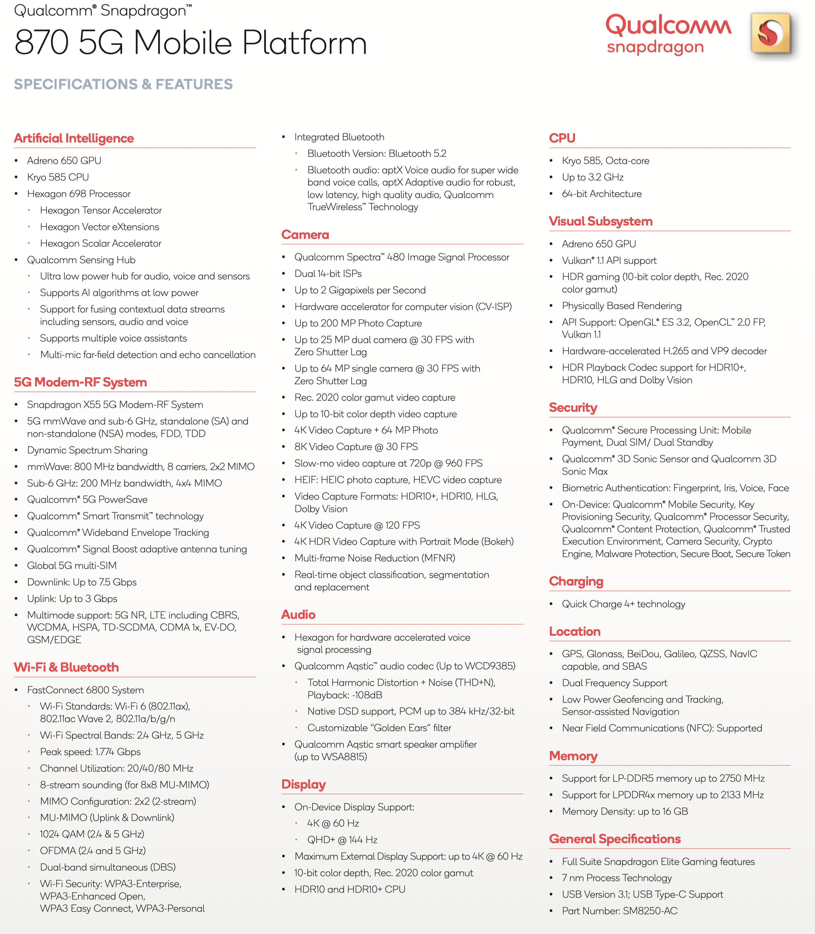 The Snapdragon 870 is nothing but a slightly tweaked 865 Plus