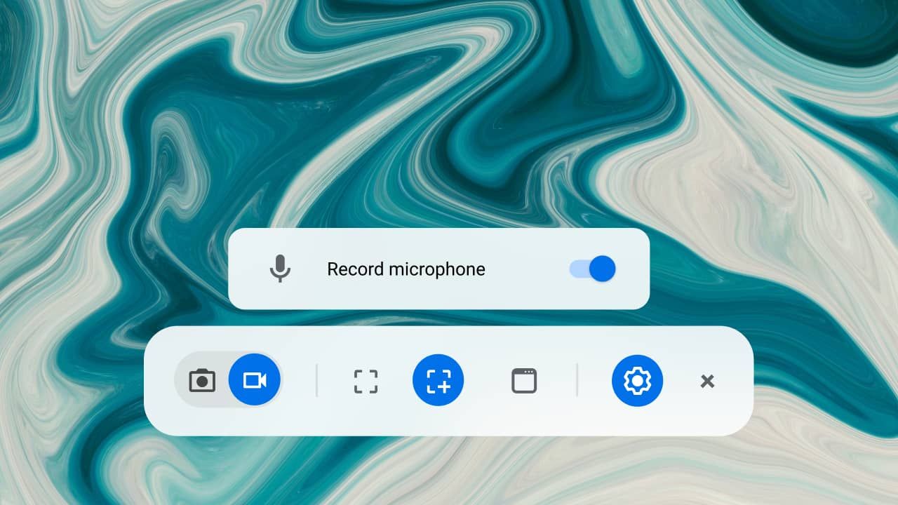 Google adds a microphone toggle to the Chrome OS screen recorder