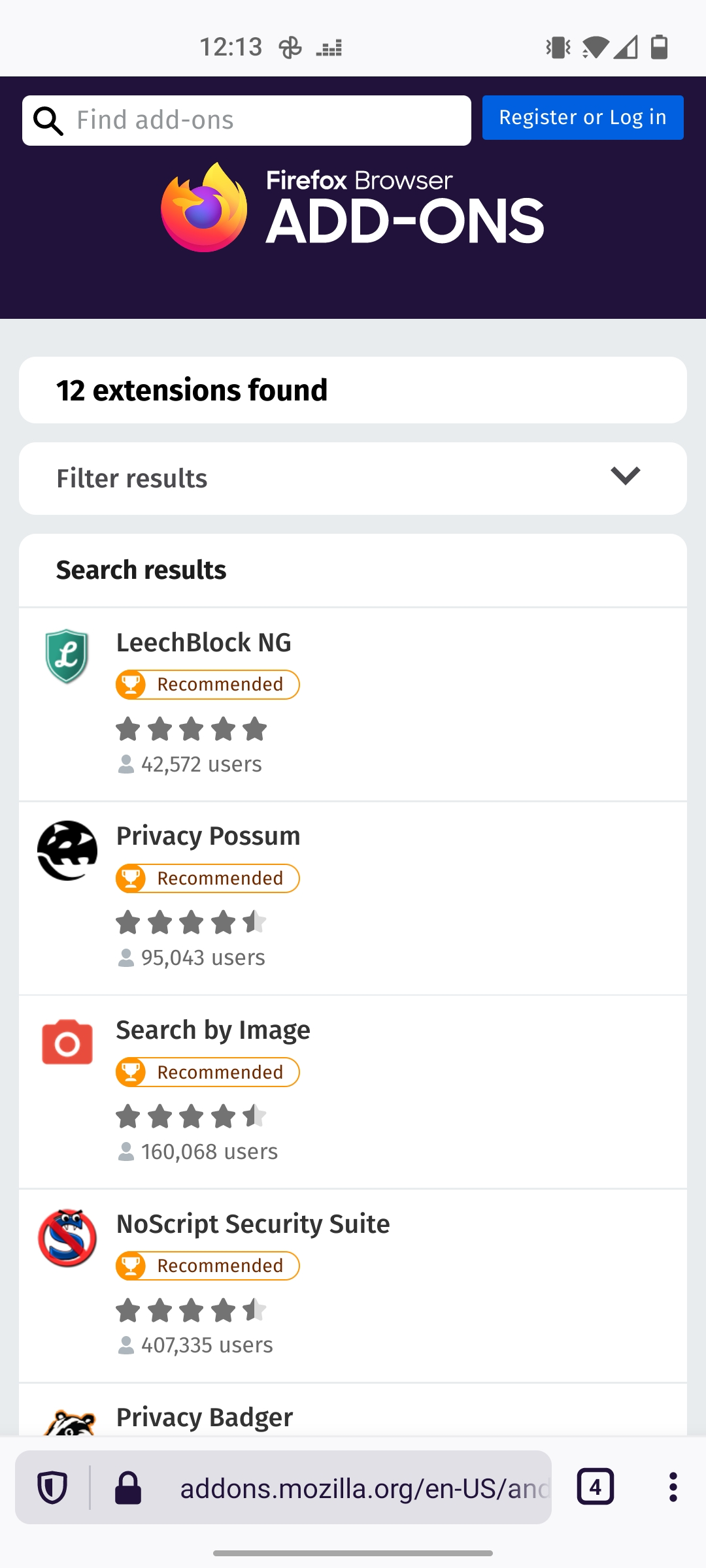 Firefox 85 makes installing extensions on mobile devices easier (APK ...