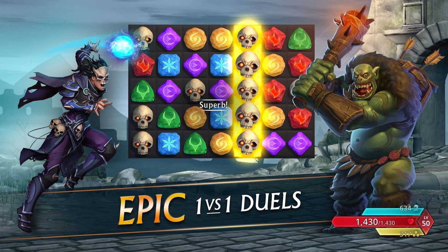 Puzzle Quest 3 lands on Android in early access