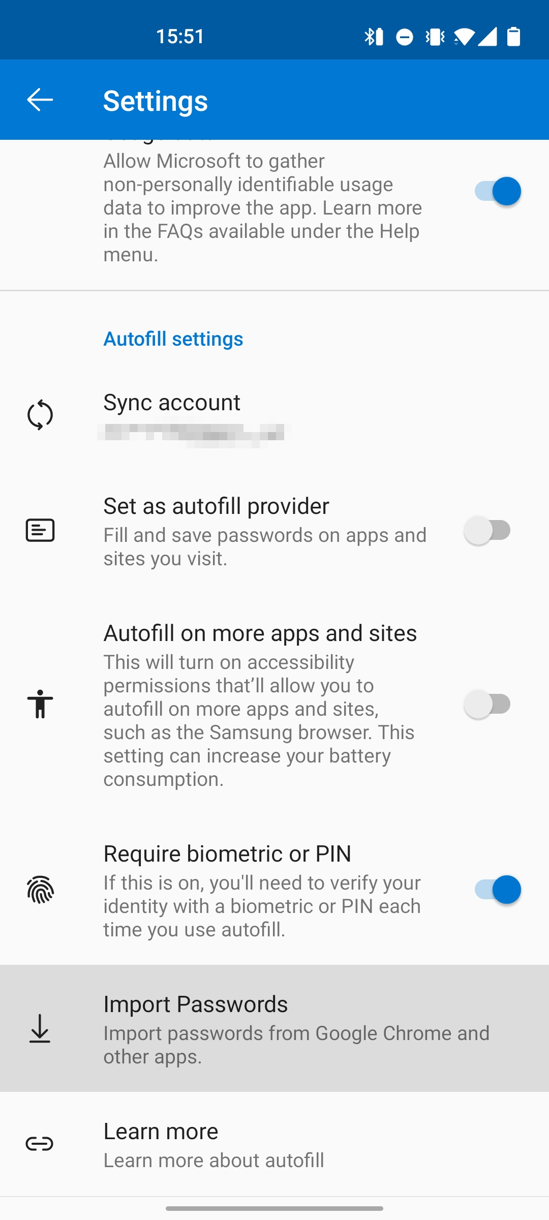 You can now import your passwords to Microsoft Authenticator