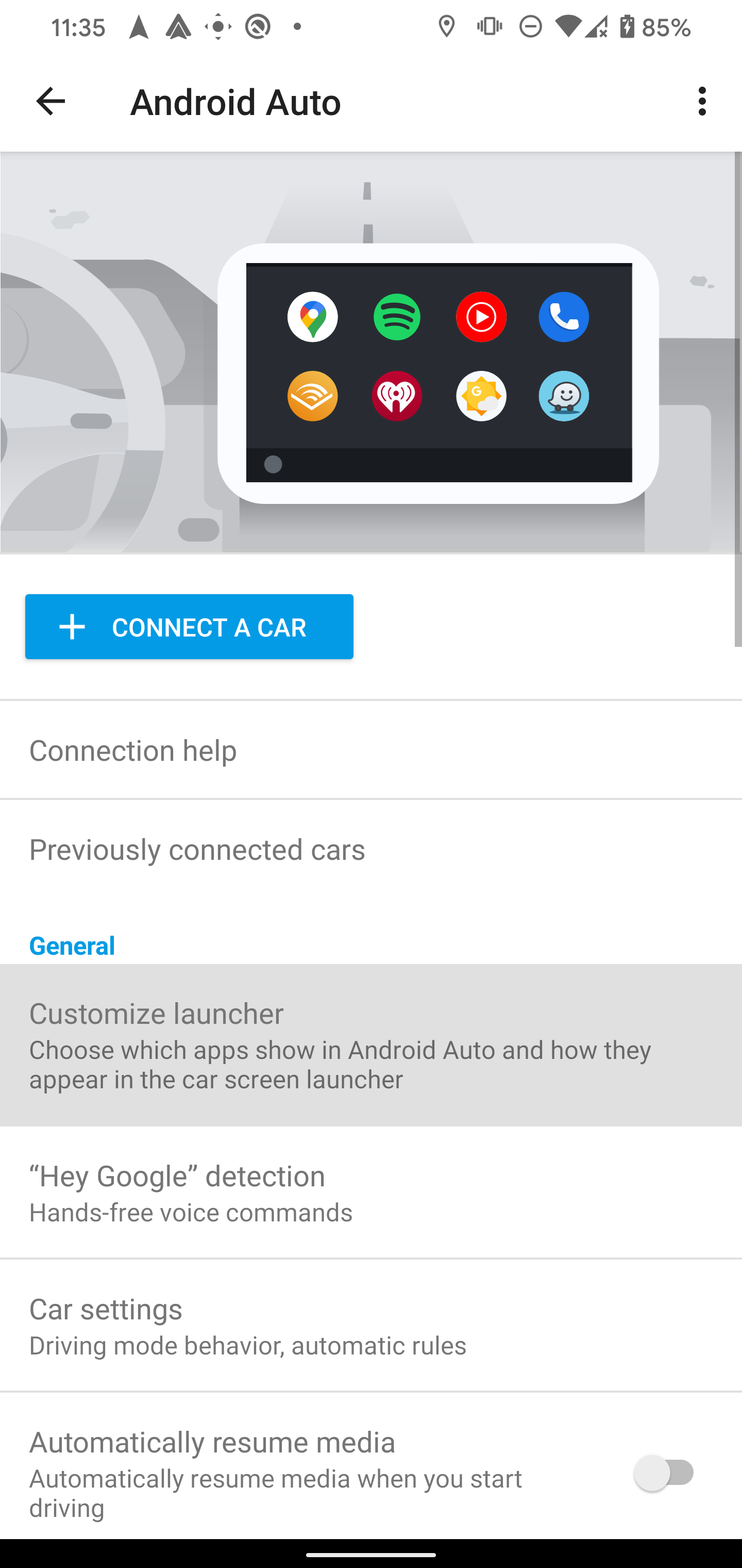 Android Auto adds custom shortcuts and re-enables Google Assistant routines
