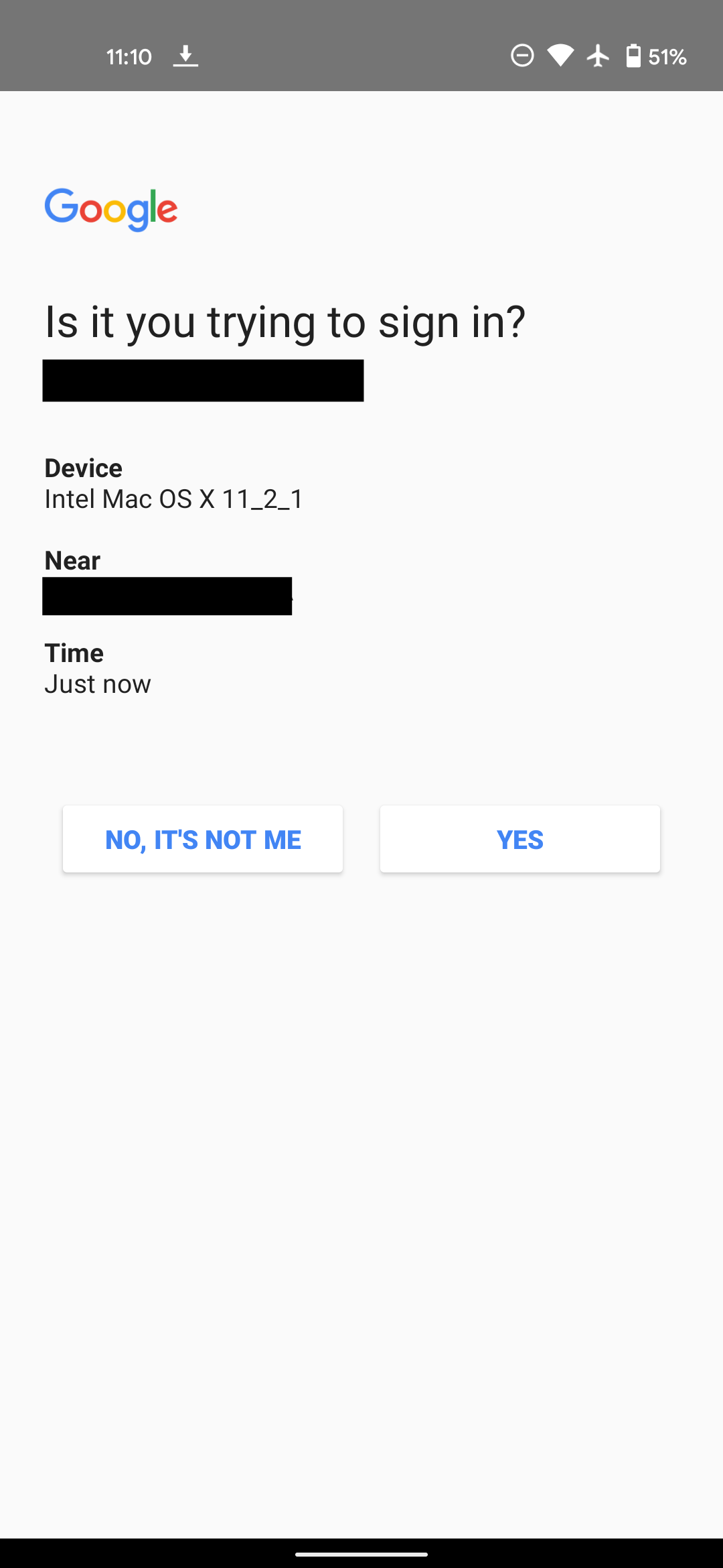 Google is bringing dark mode to the 2FA prompt on Android