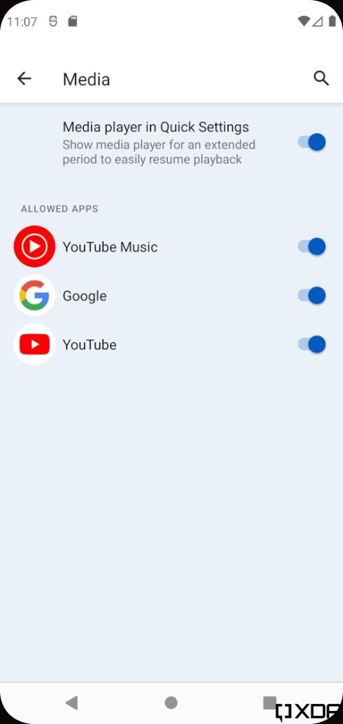 Android 12 lets you limit which apps will display media controls in ...