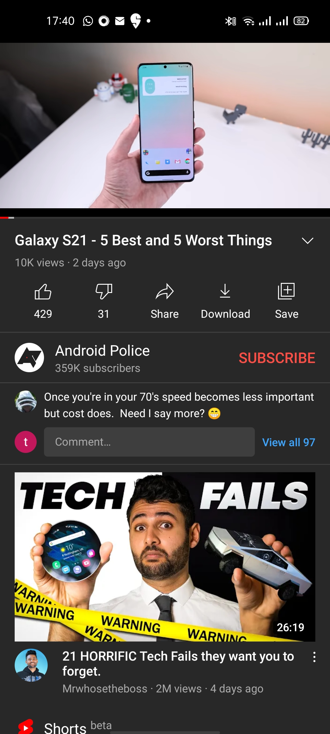 YouTube is testing a bunch of comment section design tweaks