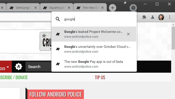 Upcoming Chrome test releases will have easy access to an Experiments menu