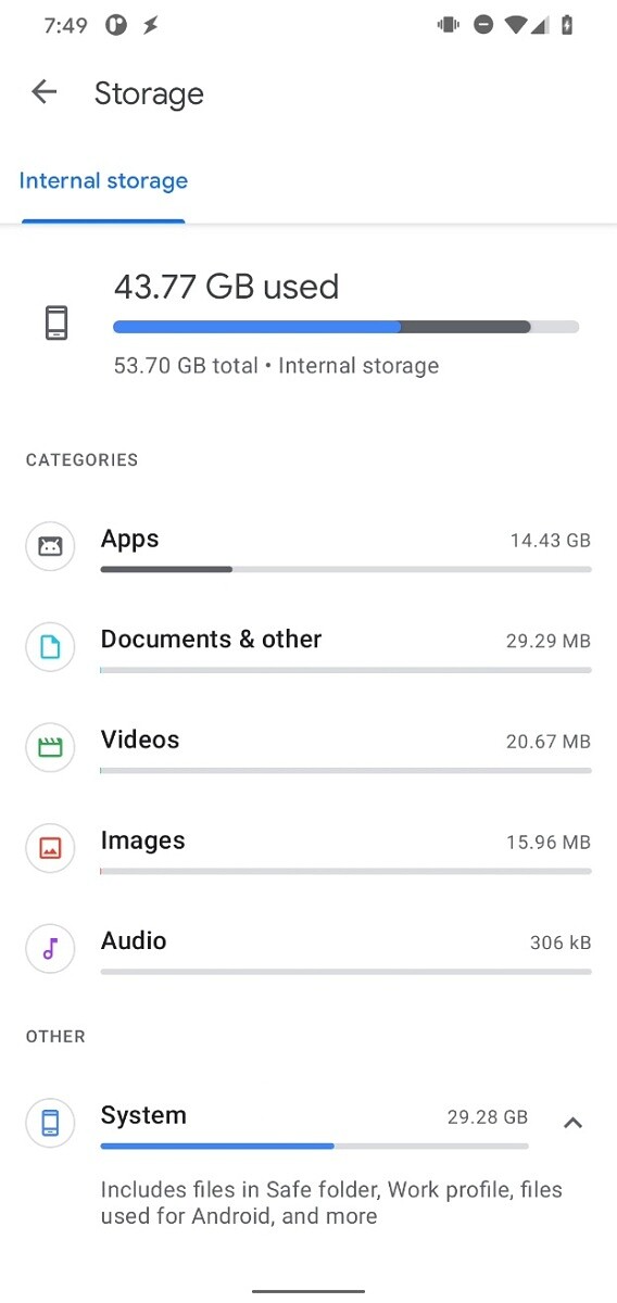 Files by Google gets a Favorites folder and preps new storage menu