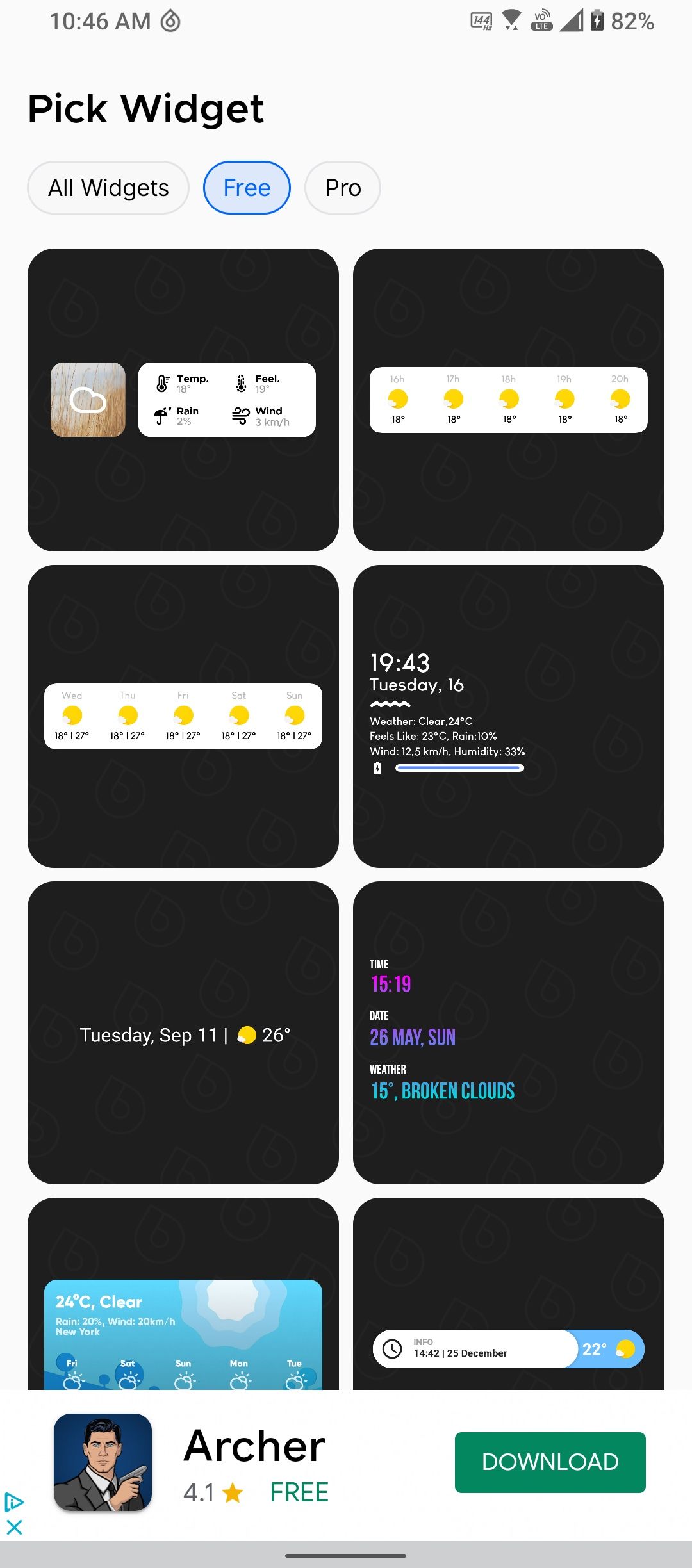 19 best weather widgets available on Android in 2023