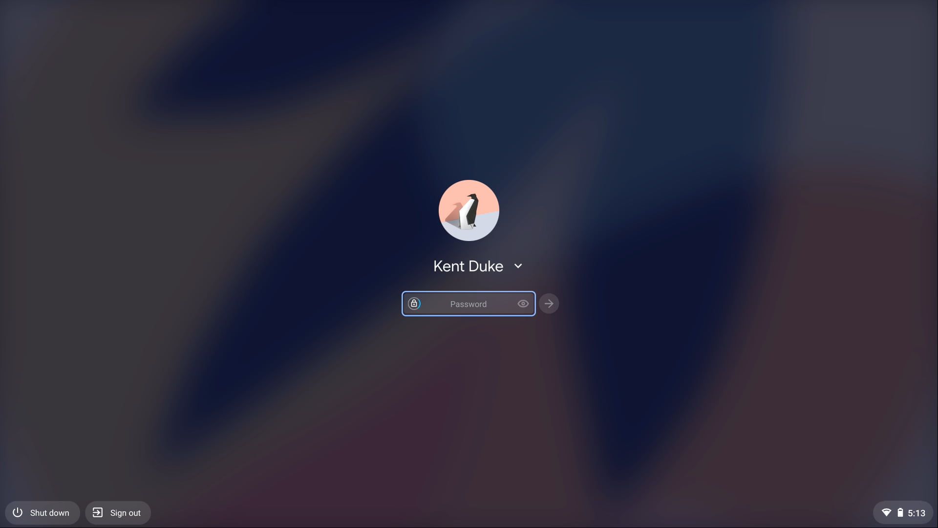 Your Chromebook's login screen is getting a Material Design tweak