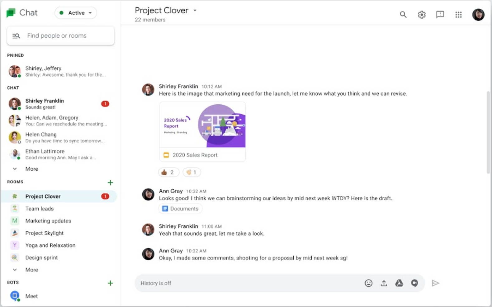 Google updates Chat UI for Workspace users to match personal accounts