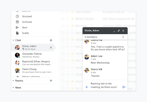 Google Chat now suggests group chats for everyone involved in a meeting