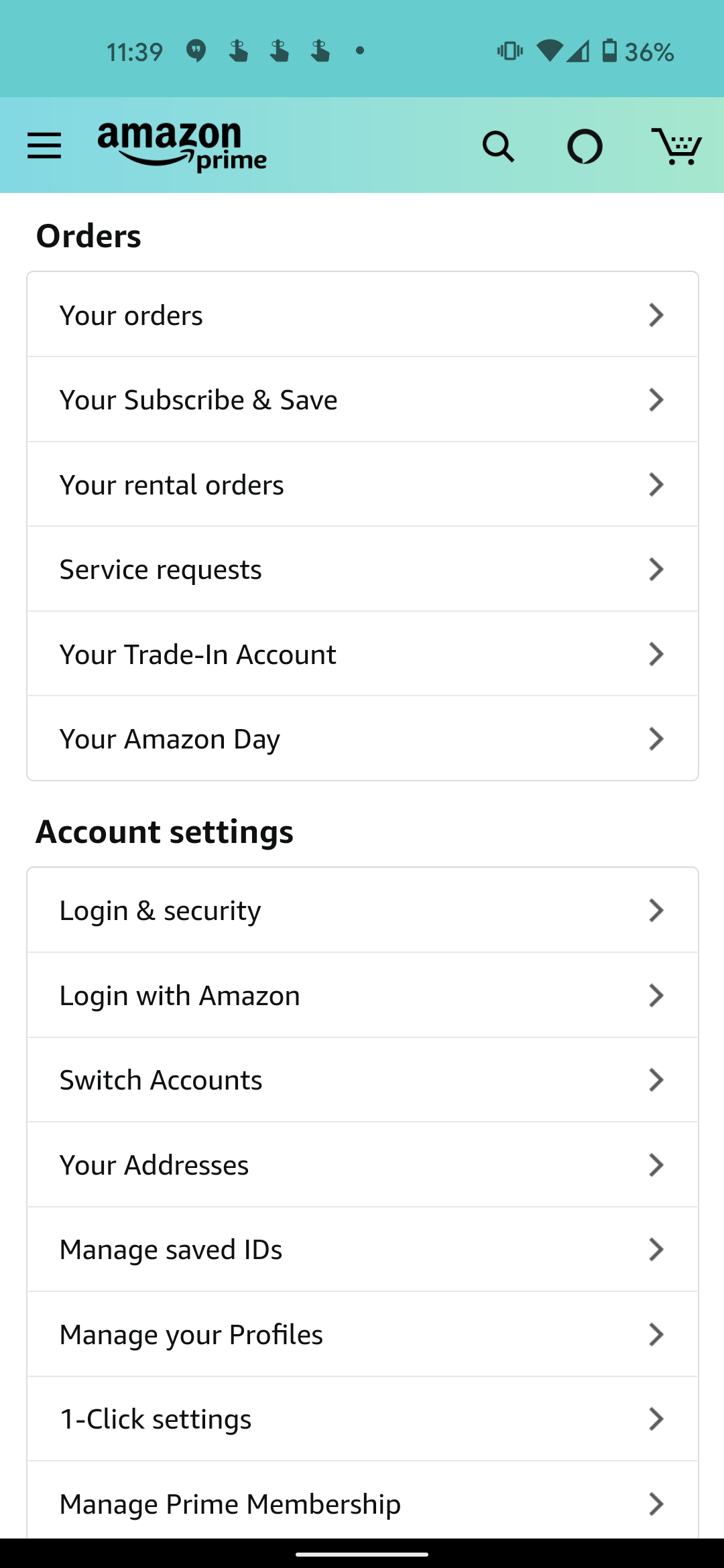Amazon app picks up new UI with bottom bar navigation and better Whole ...