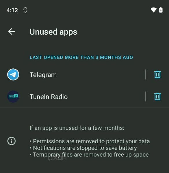 Android 12 could automatically clear up the garbage your unused apps leave behind