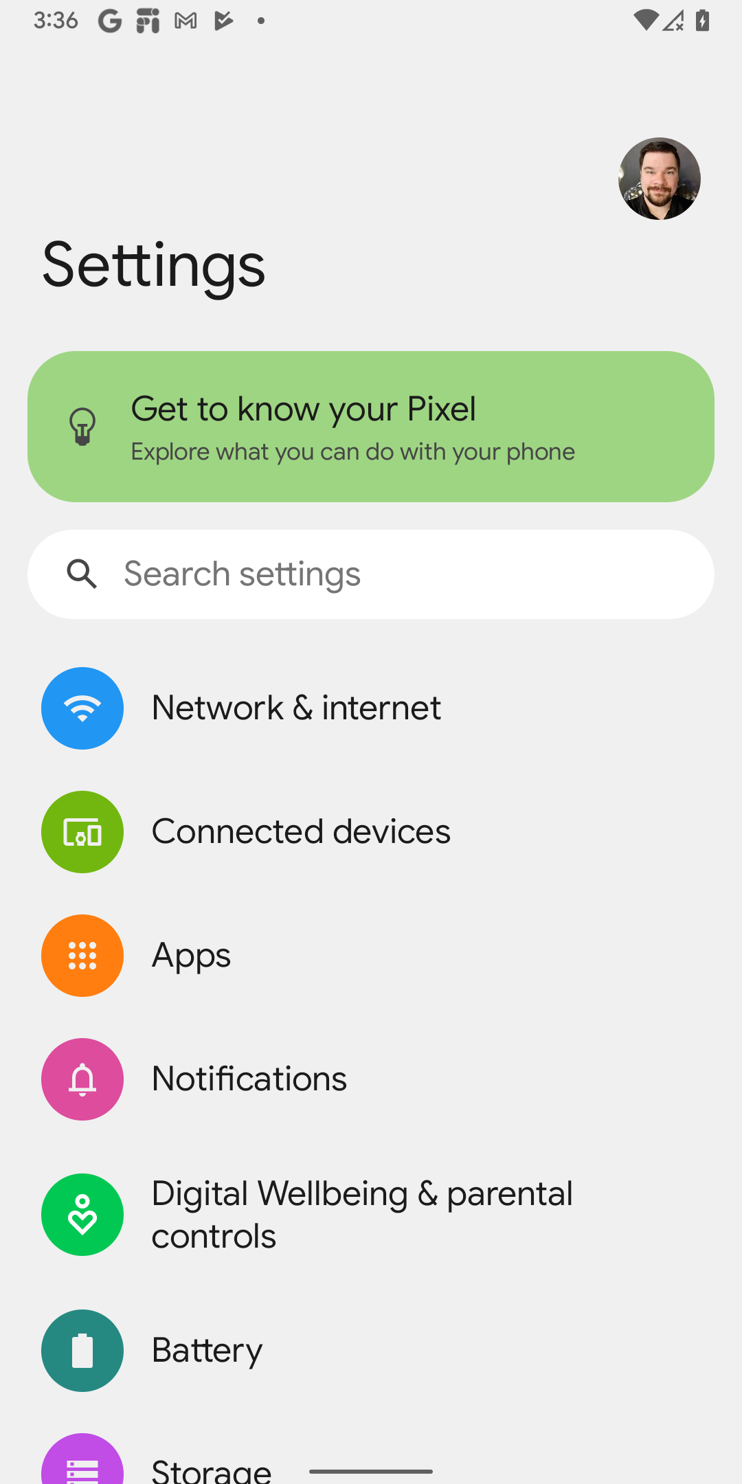 Android 12's settings redesign is prettier but less useful