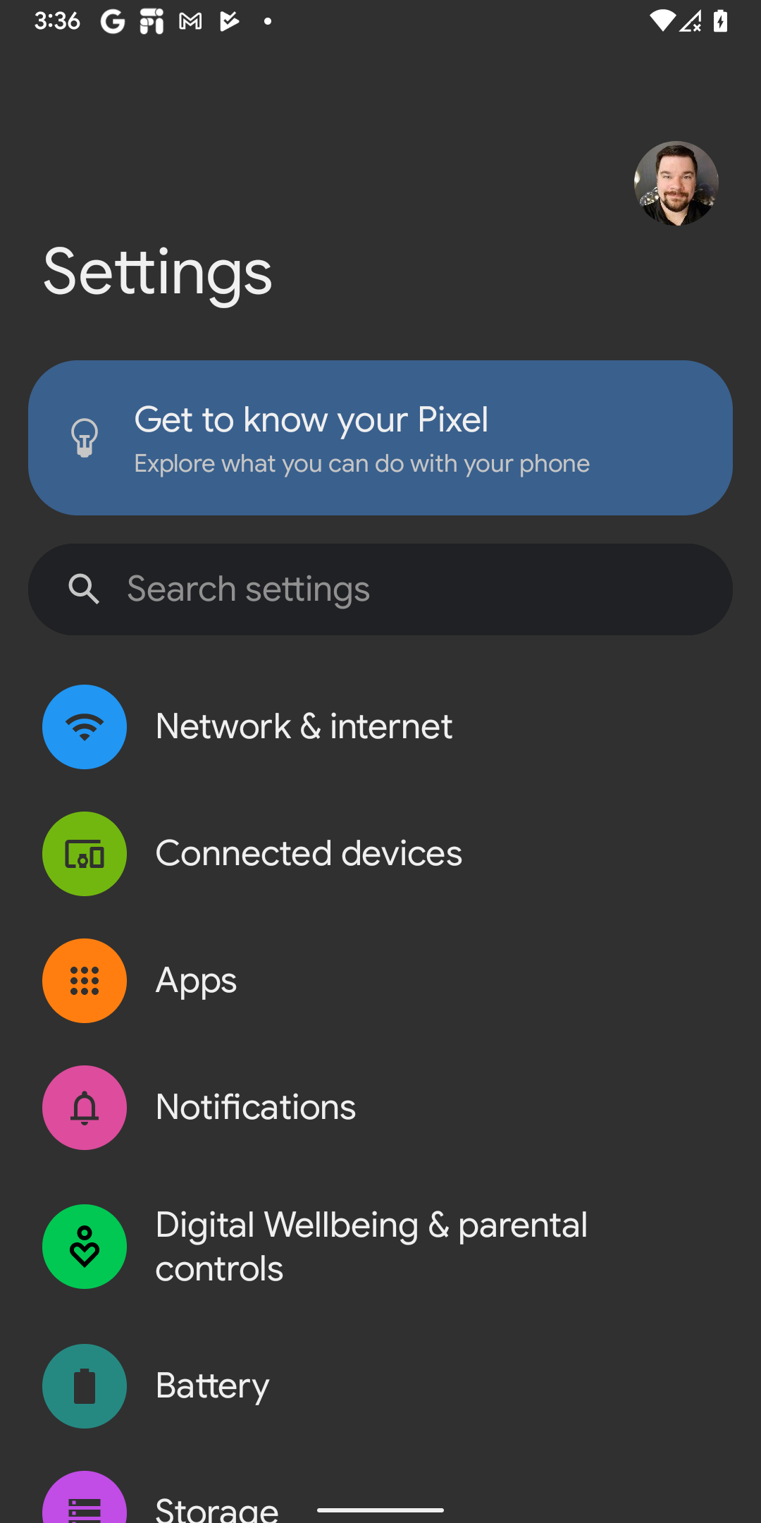 Android 12's settings redesign is prettier but less useful