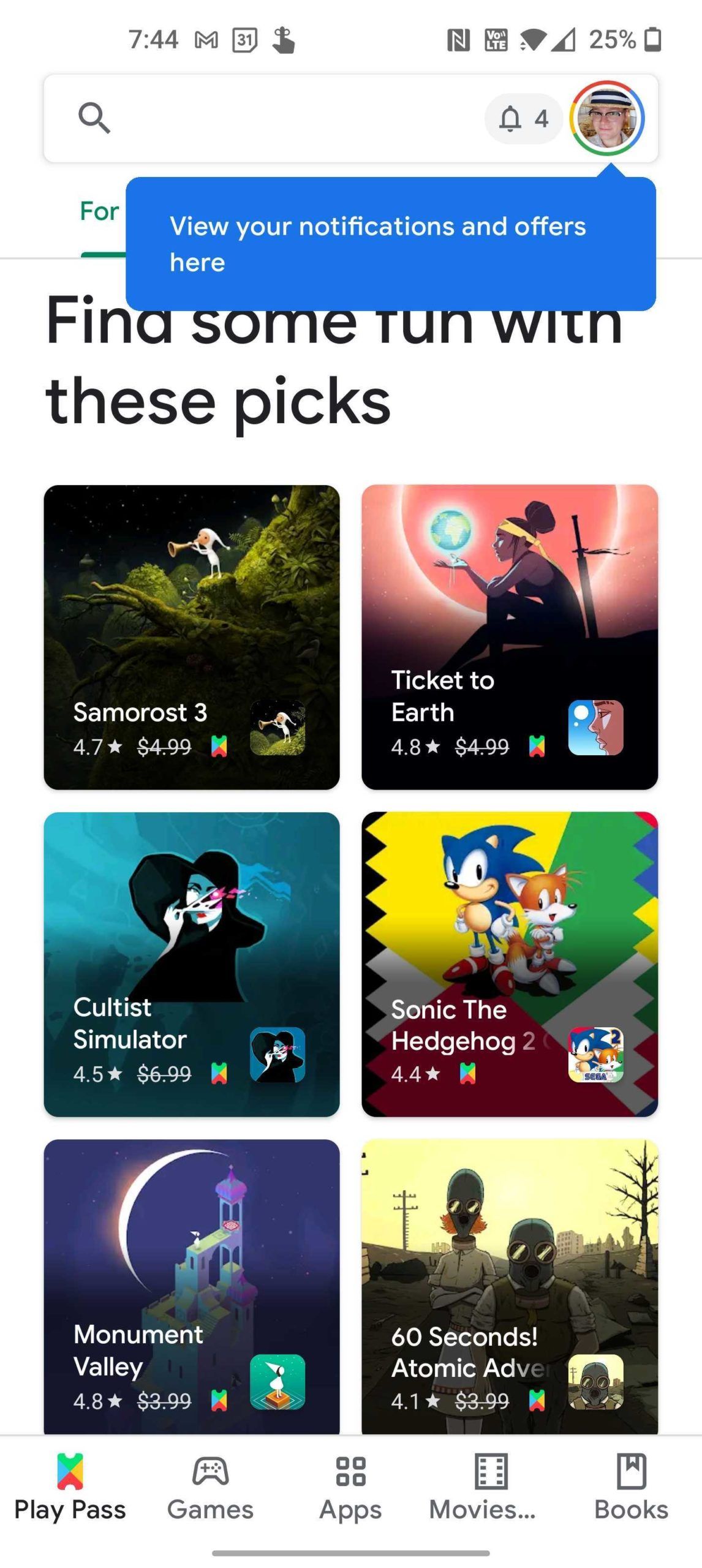 Play Store picks up new animated indicators for pending 'notifications ...