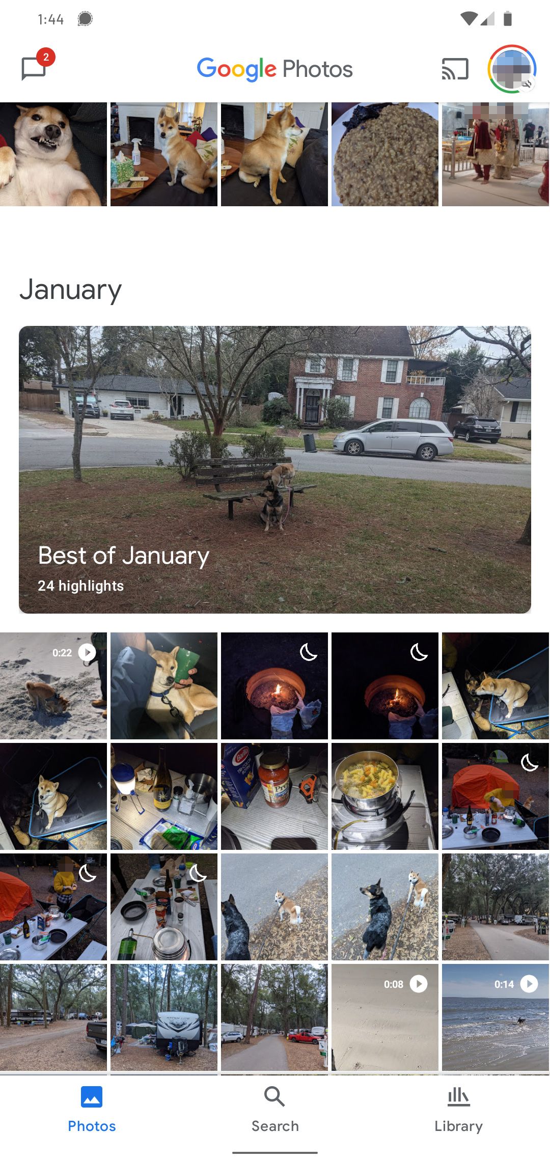 Prominent Google Photos Best of Month Memories are starting to show up
