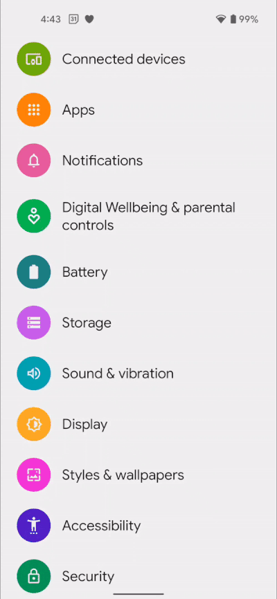 Android 12 Beta 1 has a sparkly new ripple animation for taps