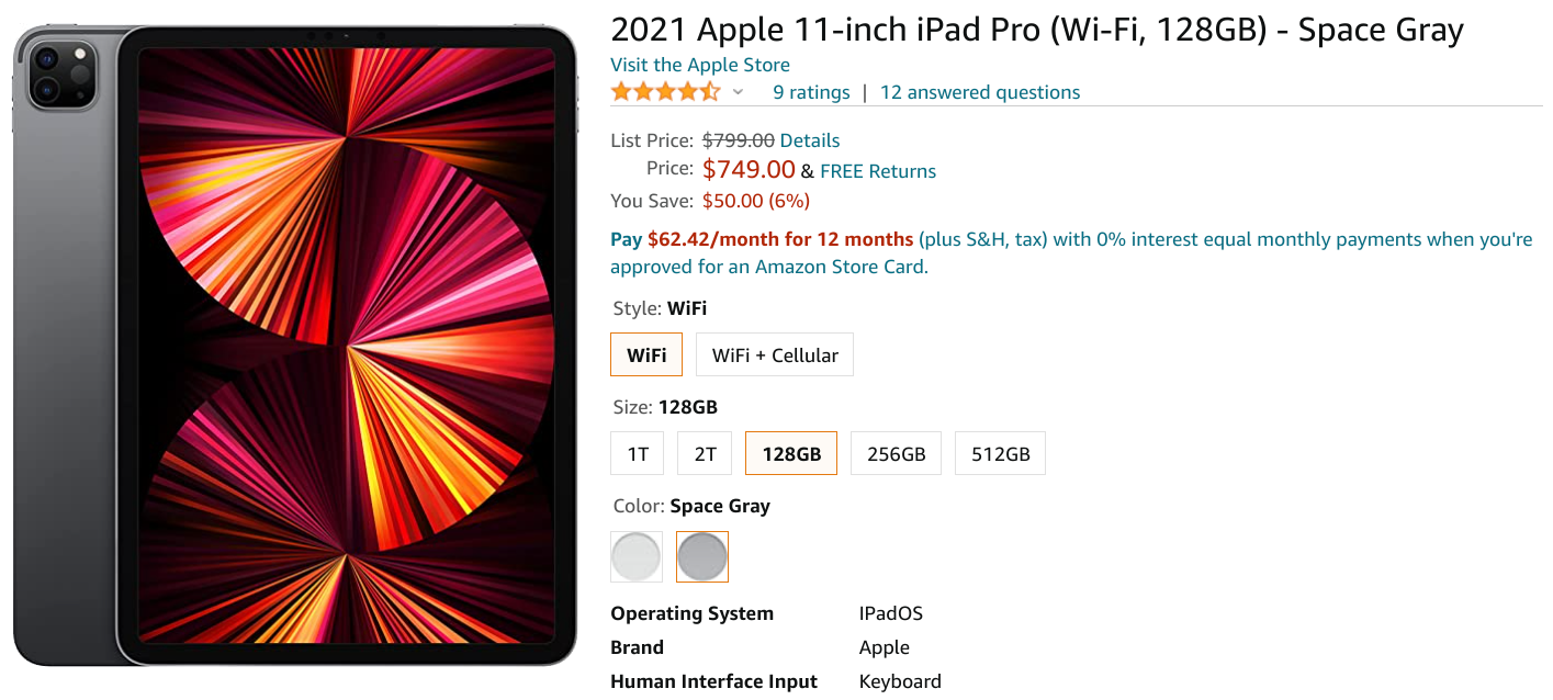 Get the M1 iPad Pro at its lowest price yet from Amazon and Walmart