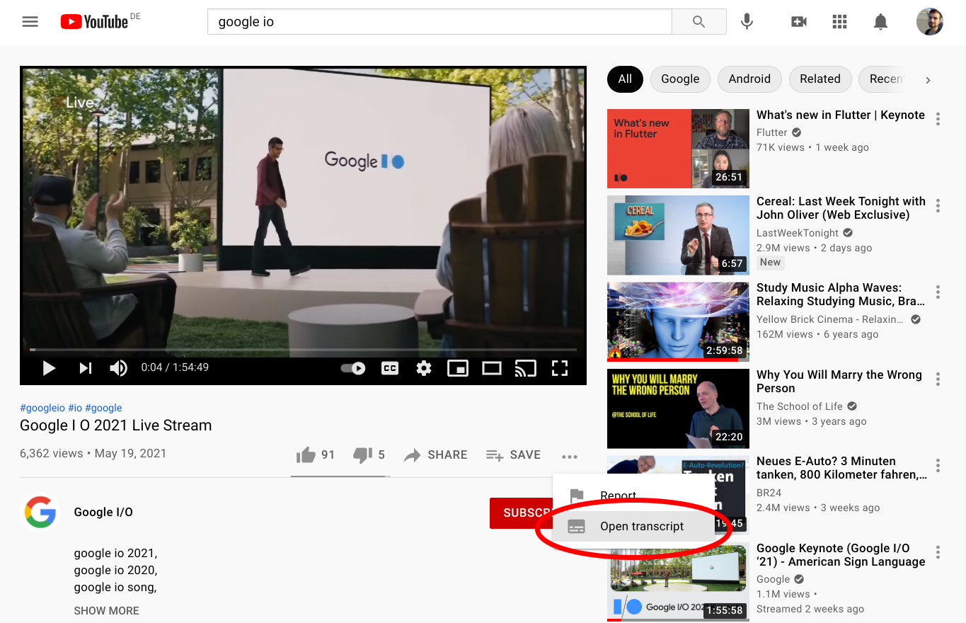 How to find specific parts in a YouTube video without having to watch ...
