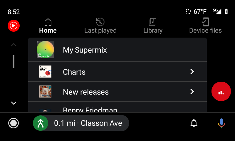 YouTube Music on Android Auto gets a brand-new UI