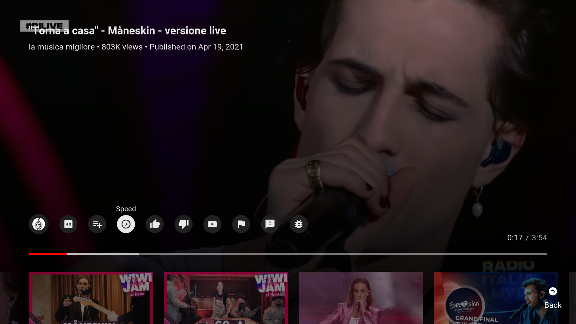 YouTube on Android TV just added the feature I've been wanting for years