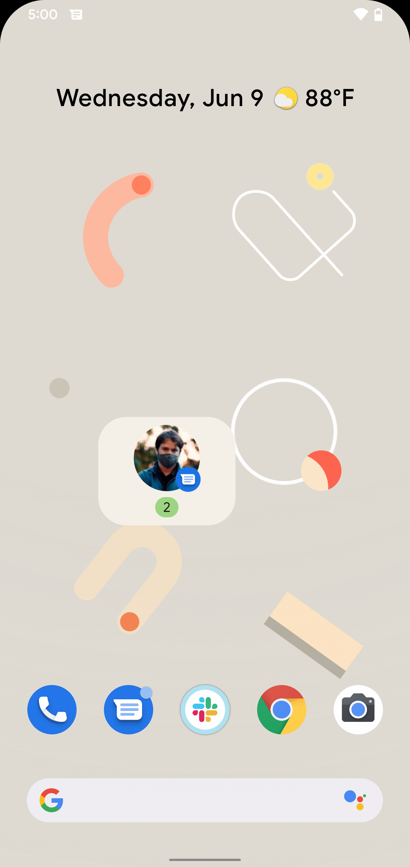 Android 12's long-awaited Conversation widget appears on some devices