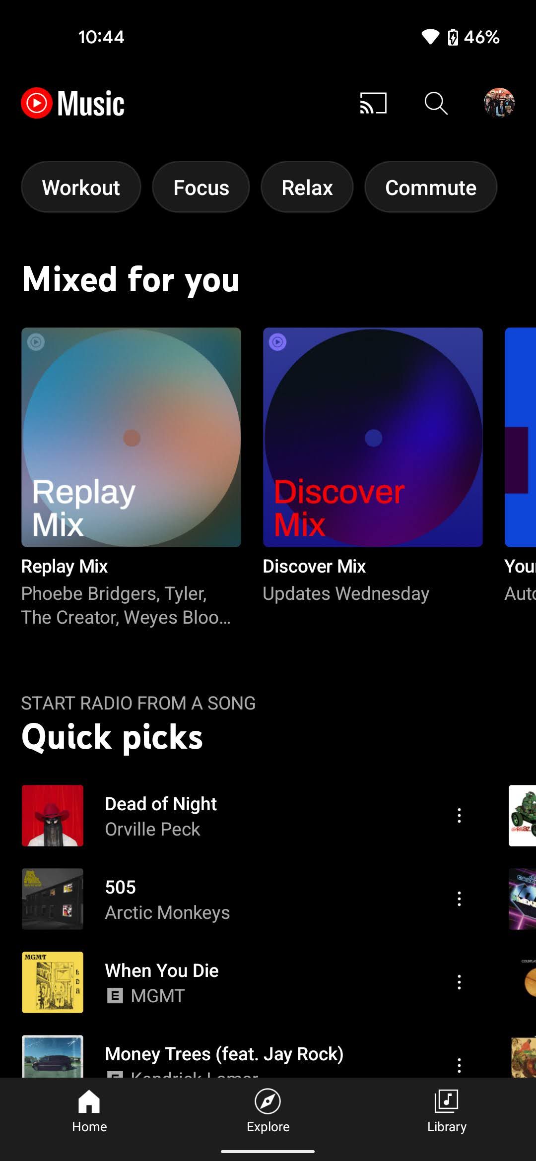 YouTube Music's new Replay Mix asks the DJ to turn the music up