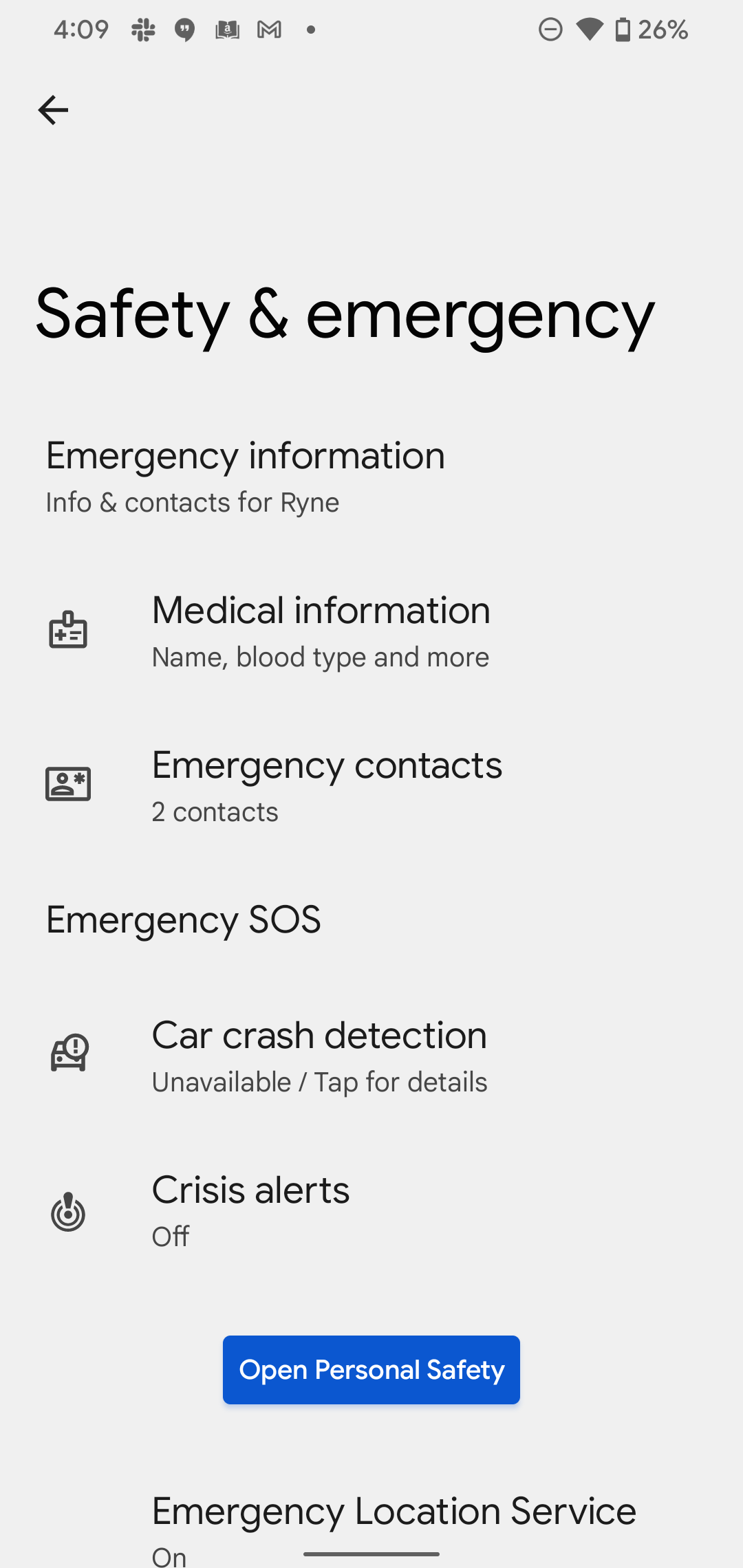 Android 12's new 'Safety & emergency' menu puts all your health and ...