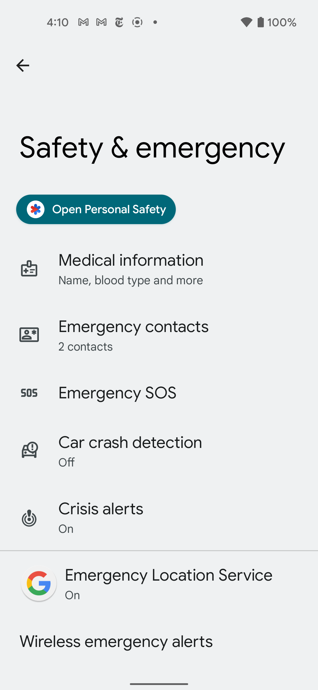 Android 12's new 'Safety & emergency' menu puts all your health and ...