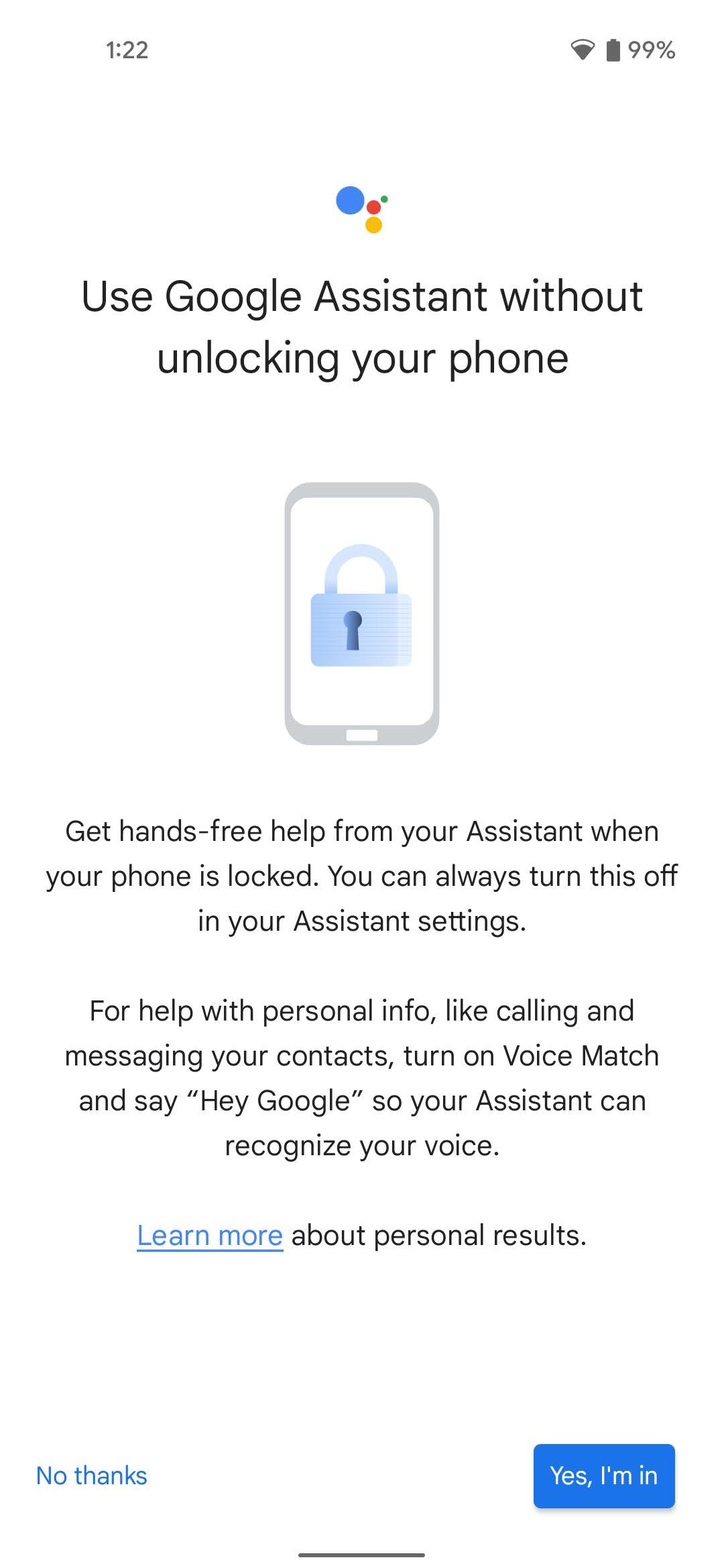 Google moves Assistant lock screen settings to the foreground so people ...