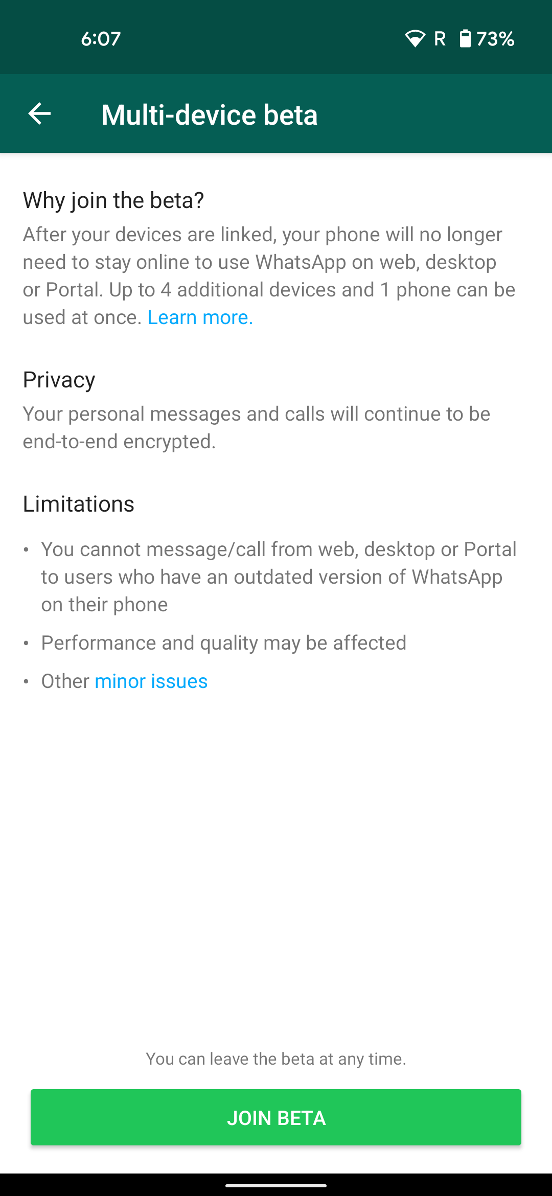 Everything you need to know about WhatsApp's new multi-device support