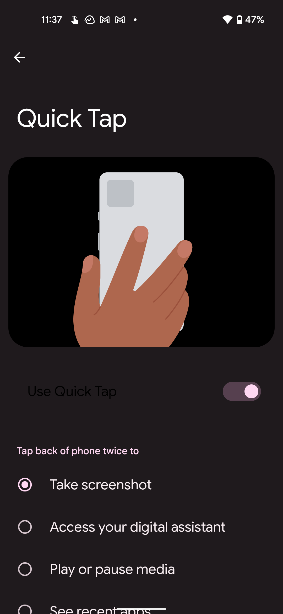 Android 12 Beta 4 brings better theming and dark mode support to Settings