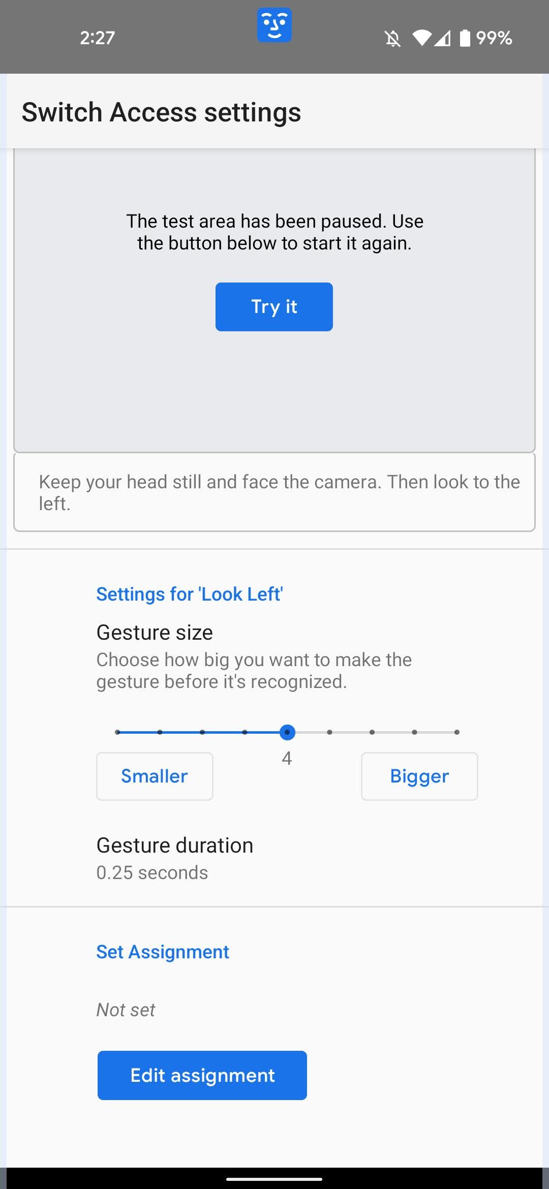 Here's how to control Android with your face