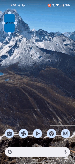 Android 12 follows up on its last Easter egg with a new Paint Chip widget