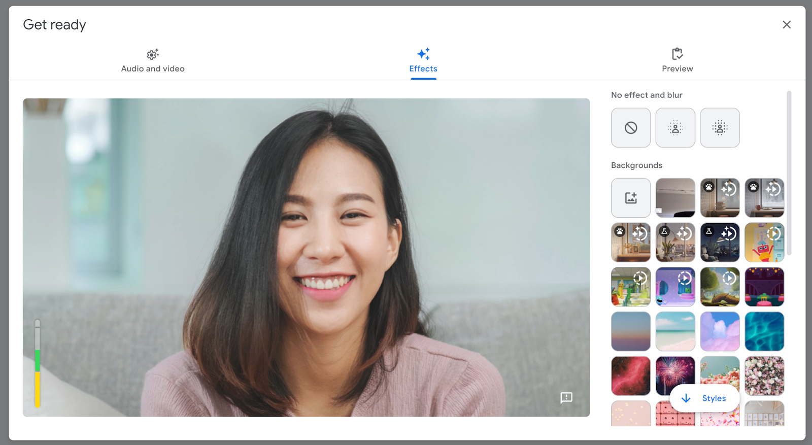 Google Meet adds a quick settings panel for all of your favorite ...
