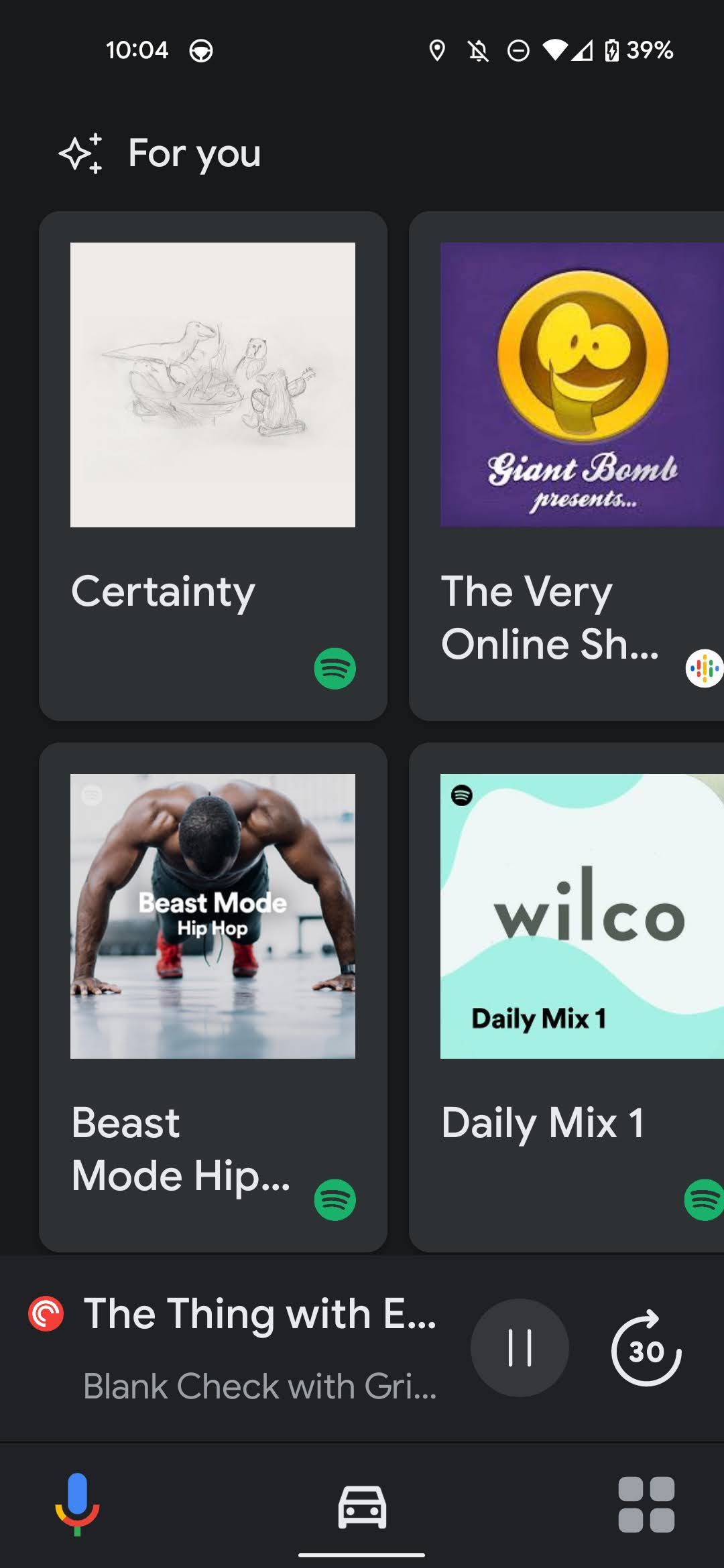Hands-on with Google Assistant Driving Mode's long-awaited home screen UI