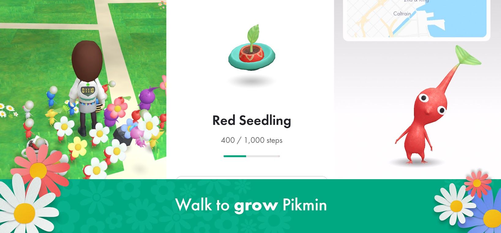 Pikmin Bloom’s global rollout has reached the US and Canada