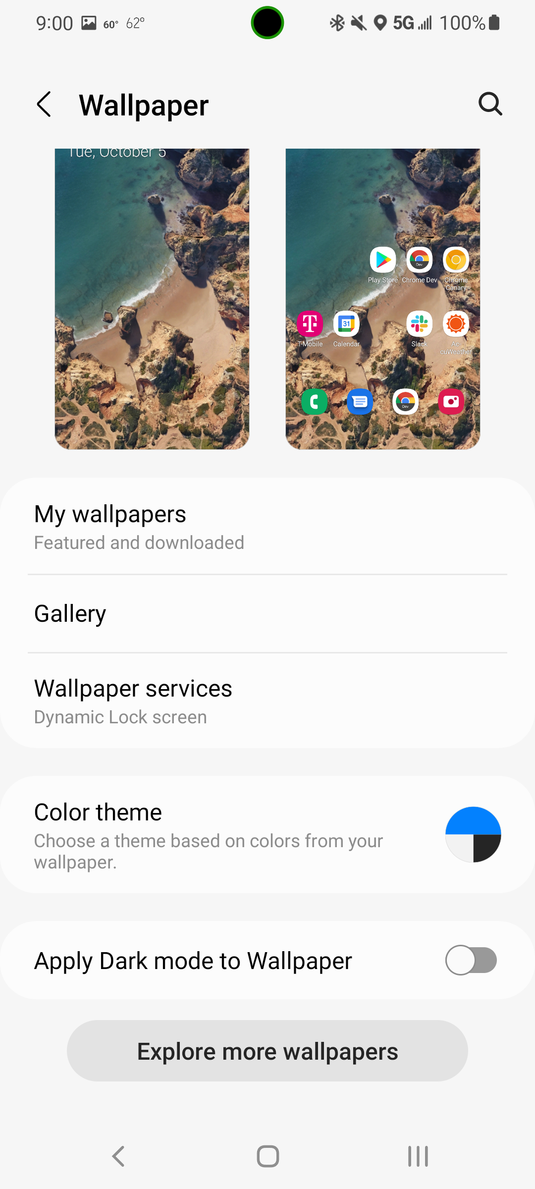 Samsung One UI 4 beta 2 includes Material You-style color themes and ...