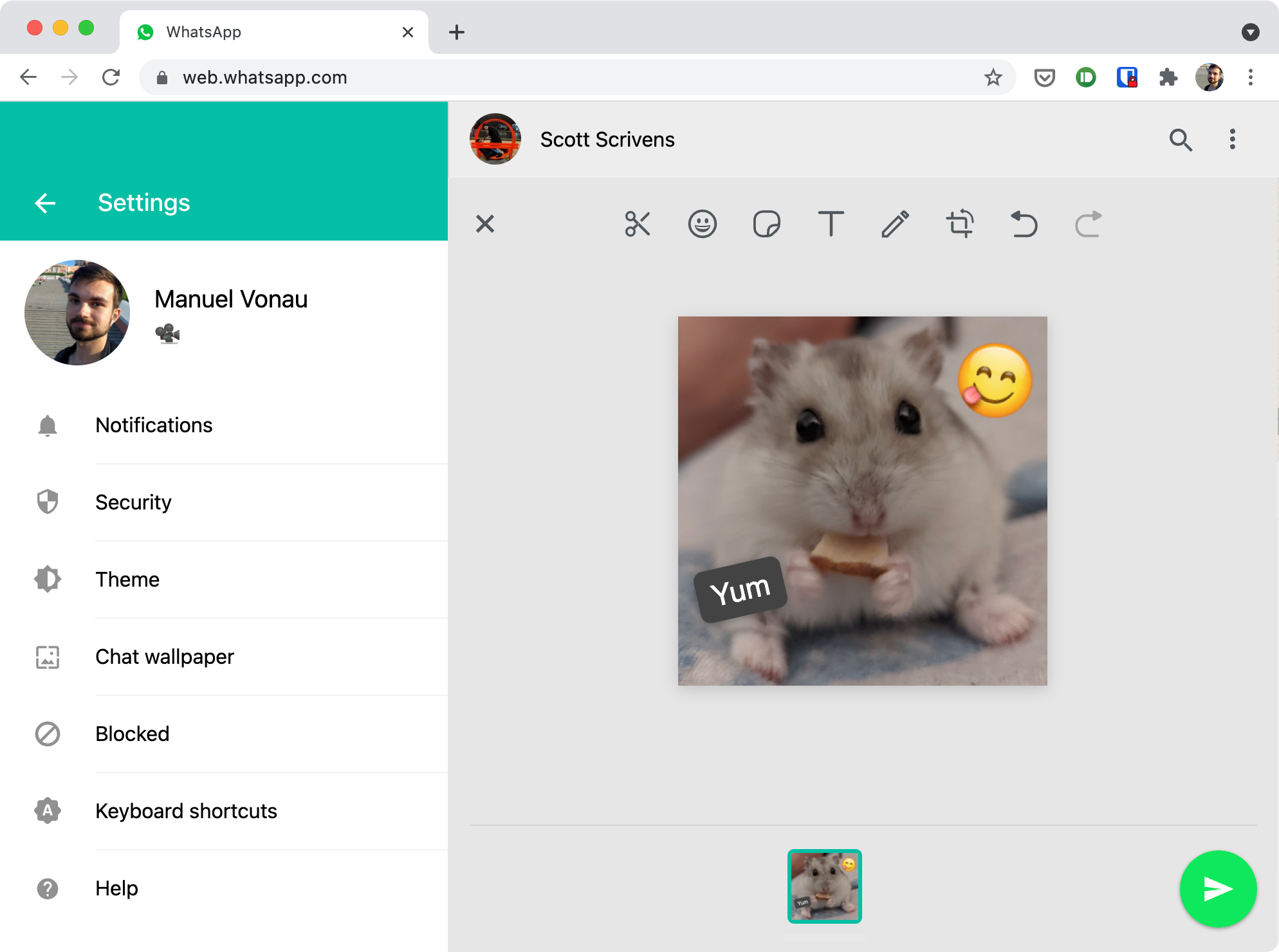 How to create custom stickers in WhatsApp Web and import them to your phone