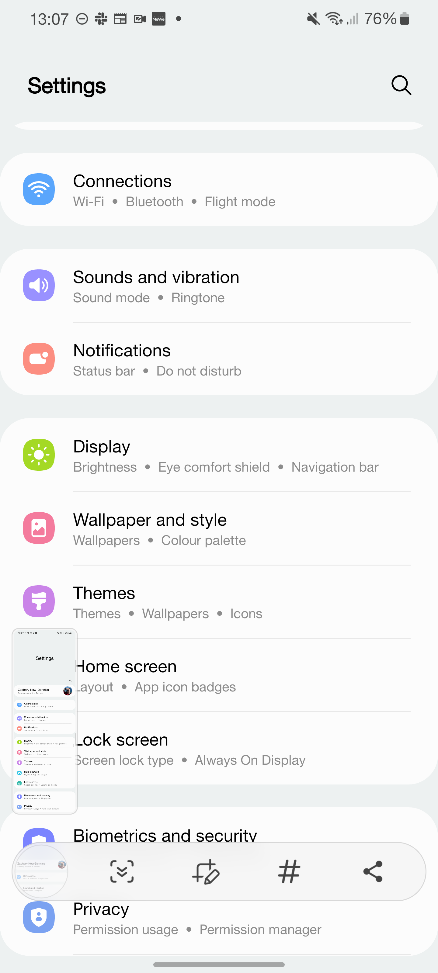 Five Android 12 features Samsung already had in One UI