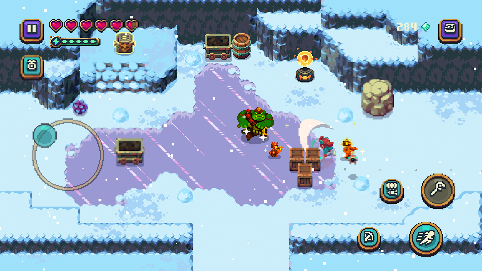 Sparklite is a gorgeous Zelda-inspired roguelike, and it's 30% off in celebration of its mobile ...