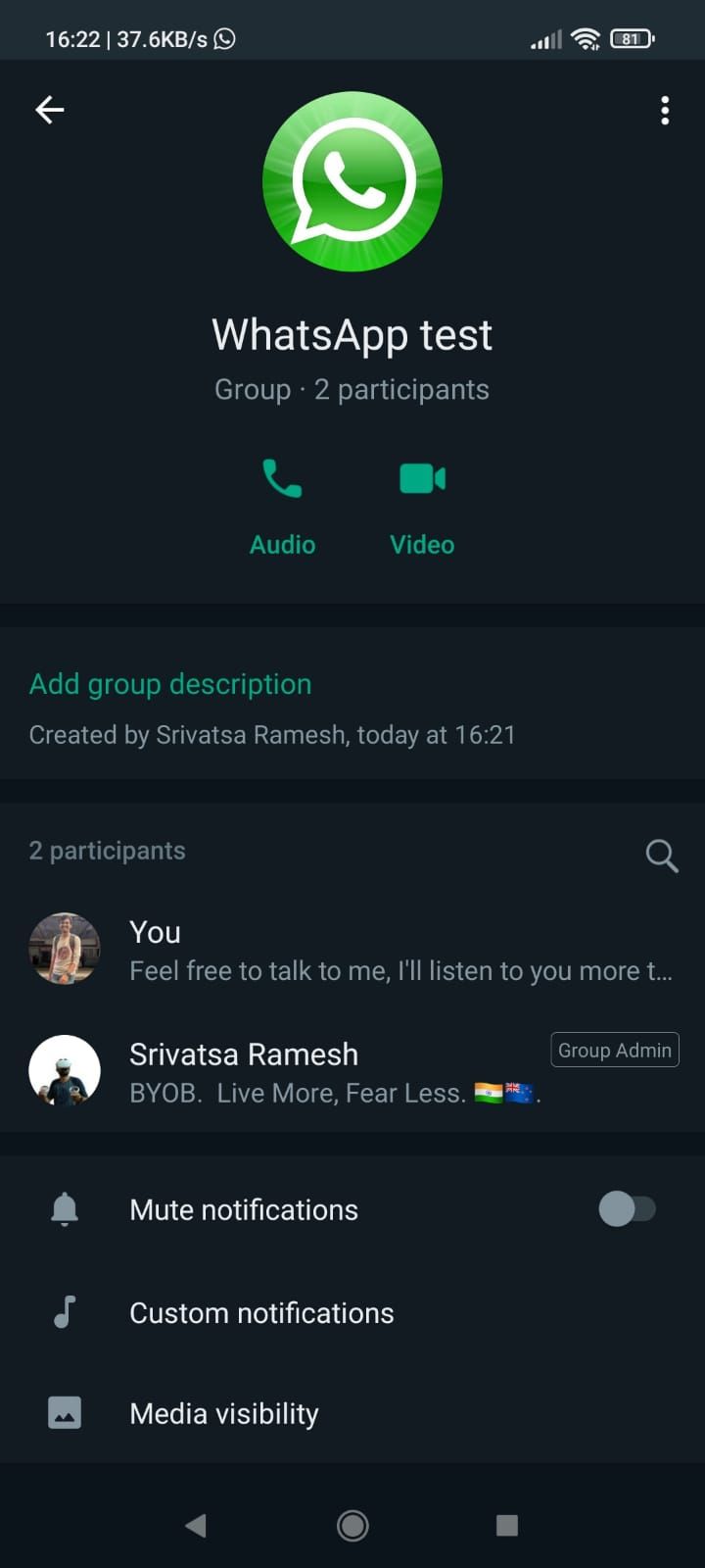 WhatsApp is adding some modern flair to contact info pages