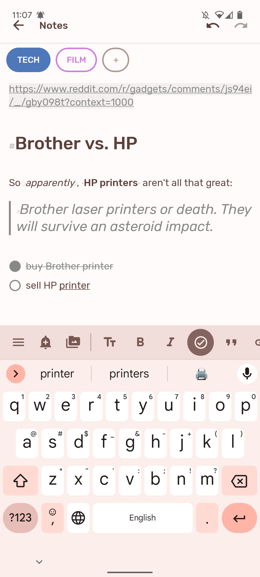 Bundled Notes is (almost) the best Google Keep alternative around
