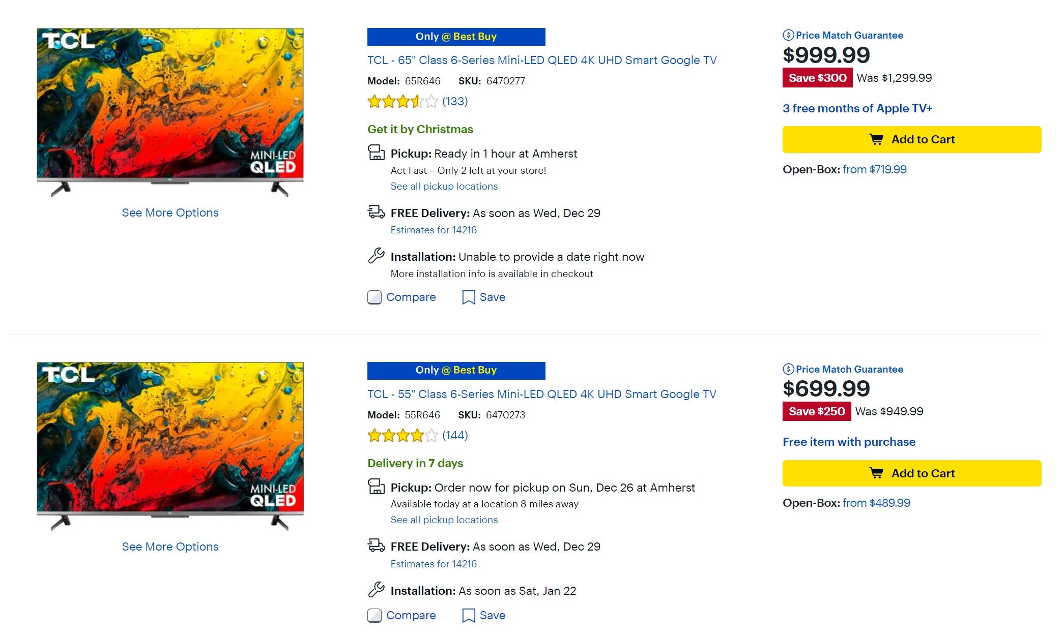 TCL TVs are back at Best Buy after update resolves performance woes