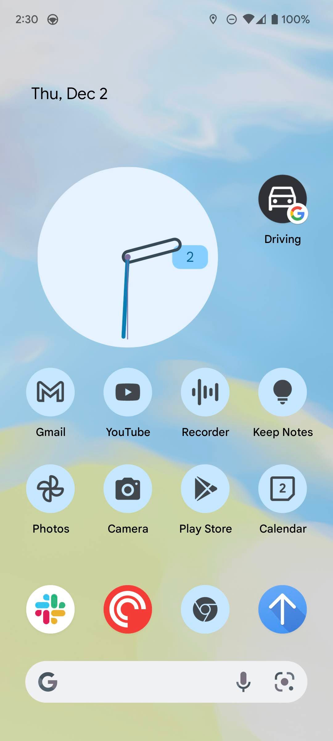 You can finally launch Assistant Driving Mode from your home screen ...