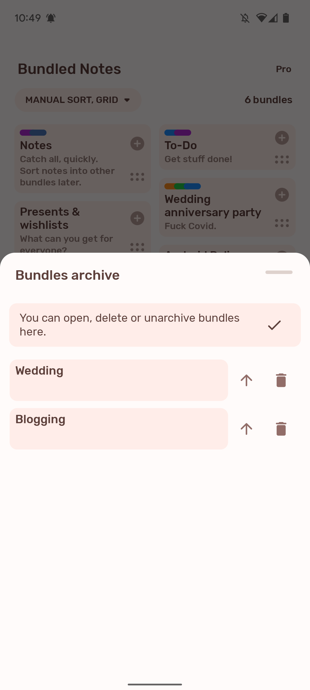 Bundled Notes is (almost) the best Google Keep alternative around