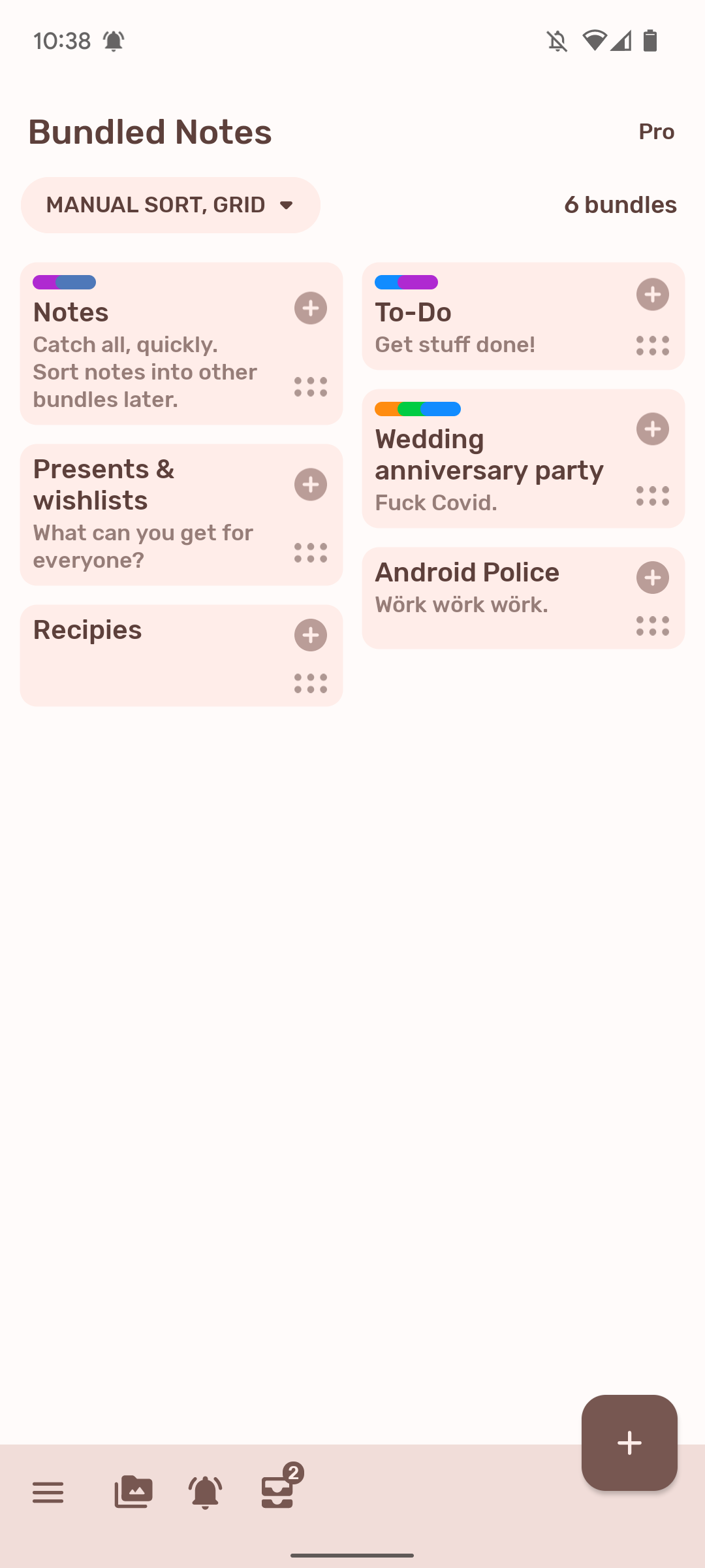 Bundled Notes is (almost) the best Google Keep alternative around