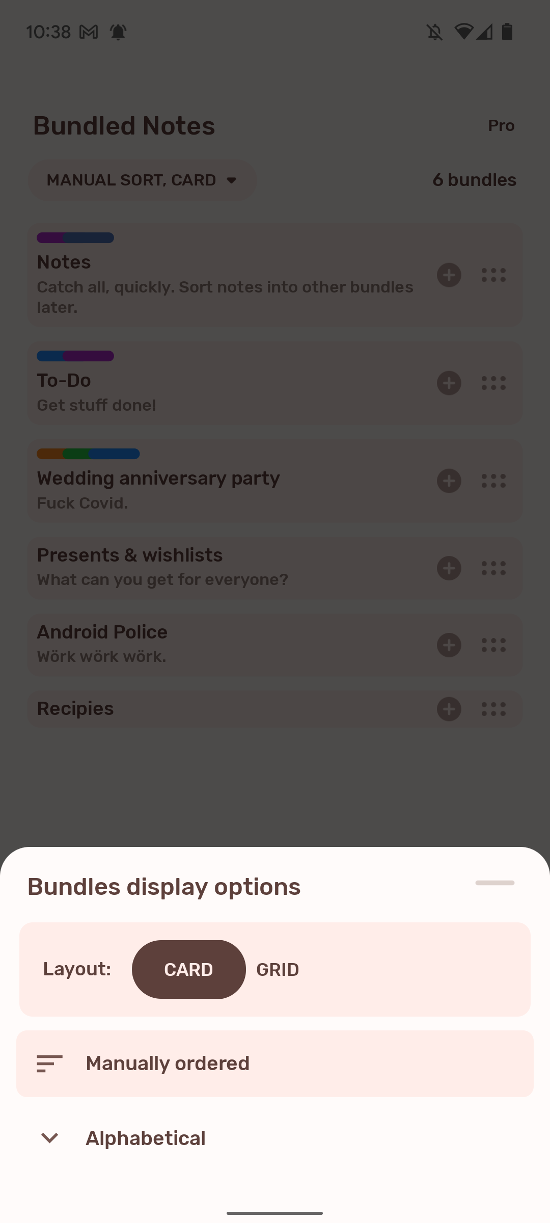 Bundled Notes is (almost) the best Google Keep alternative around